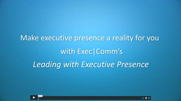 Training For Groups - Exec-Comm